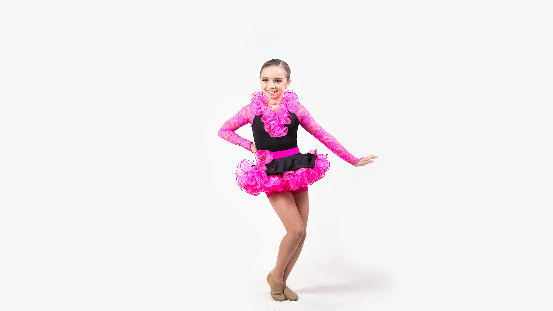 DA Designs Dancewear – Tap Dance Costume – Sassy Ruffles – D.A. Designs ...