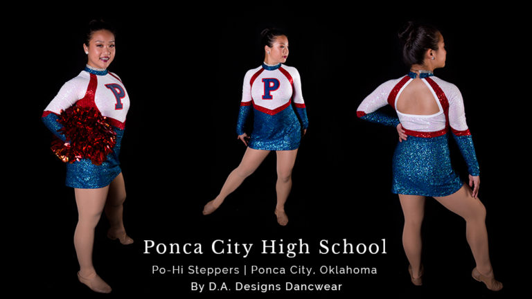 Sequin Pom Dress for Nationals Competition – D.A. Designs Dancewear